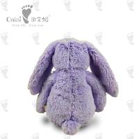China 21 X 28cm Doll Plush Toy Purple Bunny for sale