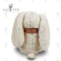 China 22 X 31cm CE Soft Plush Toy White Bunny Soft Toy Planet Friendly for sale