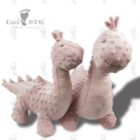 China 39 X 47cm Cuddle Cartoon Plush Toy Cuddle Stuffed Pink Dinosaur Soft Toy for sale