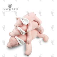 China Plushy Animal Soft Plush Toy 60cm Papa Pink Bunny Plushie for sale