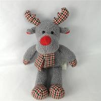China X'Mas Christmas Plush Toys Cuddly Plush Presents Stuffed Christmas Deer Toys for sale