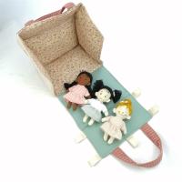 China Bungalow Plush Toy Backpack 100% Polyester 29cm For Children Gifts for sale