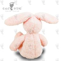 China Eco Friendly Cute Soft Toys Pink Bunny Stuffed Animal 19 X 28cm for sale