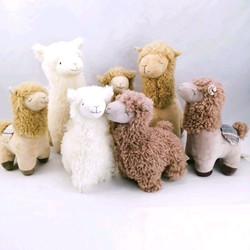 China Creative design Soft fill White alpaca Stuffed toy Popular birthday gift Cute comfortable favorite Stuffed toy for sale