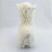 China Creative design Soft fill White alpaca Stuffed toy Popular birthday gift Cute comfortable favorite Stuffed toy for sale