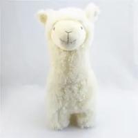 China Creative design Soft fill White alpaca Stuffed toy Popular birthday gift Cute comfortable favorite Stuffed toy for sale