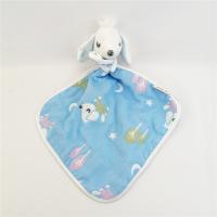 China OAINI ODM OEM  Elephant Baby Sleep Comforter Soft Animal Baby Comforter Toy Cotton Baby Animal Doudou for sale