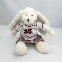 China OAINI Fluffy Baby Toy Plush Bunny Toy Soft Fabric PP Cotton Stuffed Animal Toy for sale