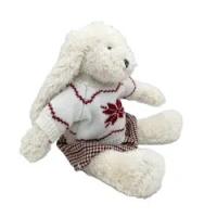 China OAINI Fluffy Baby Toy Plush Bunny Toy Soft Fabric PP Cotton Stuffed Animal Toy for sale