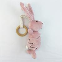 China ODM OEM Wholesale Stuffed Animal Baby Rattle Soft Cute Unicorn Educational Rattle Handbell for sale