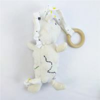 China ODM OEM Wholesale Stuffed Animal Baby Rattle Soft Cute Unicorn Educational Rattle Handbell for sale