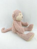 China OAINI ODM OEM Sourcing Factory Soft Animal Toys Plush White Black Stripe Bear Baby Infant Child Stuffed Animal Toys for sale