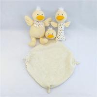 China Customized Animal Stick Rattle For Baby Soft Pig Handbell Soft Baby Toys for sale