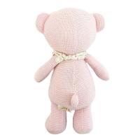 China Customized PP Cotton  Stuffed Animal Toys Plush Blue Little Bear Baby Gift for sale