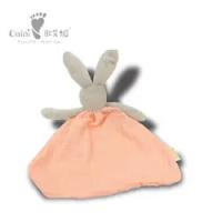 China ODM OEM Soft Plush Baby Comforter Animal Security Blanket 30cm for sale