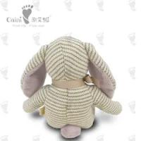 China Custom Soft Animal Teddy Bear Toys Cotton Stuffed Striped Bear Toys Kids Soft Toys for sale