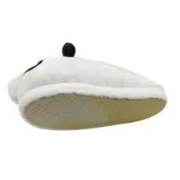 China Customized Huggable Soft Panda Toy With PP Cotton Loveable Cute Face Big Black Eyes for sale