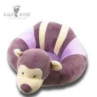 China Customized Baby Comforter Super Soft Cotton Monkey Plush Toy Infant Baby Sitter for sale