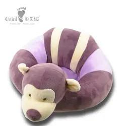 China Customized Baby Comforter Super Soft Cotton Monkey Plush Toy Infant Baby Sitter for sale