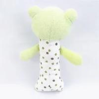 China Cute Fog Soft Baby Rattle Educational Toy Animal Hand Bell Soft Bunny Infant Rattle for sale