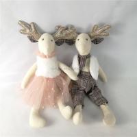 China ODM OEM EN71 Plush Animal Toys Cute Christmas Plush Dog Toy For Gifts for sale