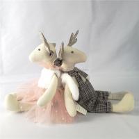China ODM OEM EN71 Plush Animal Toys Cute Christmas Plush Dog Toy For Gifts for sale