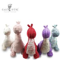 China ODM OEM Custom Plush Stuffed Toys Organic Cotton Comfortable Dinosaur Toys  Baby Kids Gifts for sale