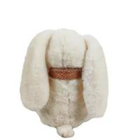 China ODM OEM Embroidery Soft Animal Toys Cotton Stuffed Plush Sitting Rabbit Toy Girls Gift for sale