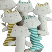 China Animal Plush Infant Holding Squeaker Soft Rattle Newborn Educational Musical Toy for sale