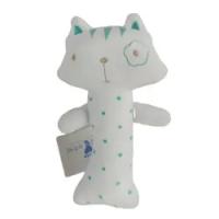 China Animal Plush Infant Holding Squeaker Soft Rattle Newborn Educational Musical Toy for sale