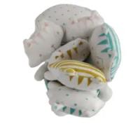 China Animal Plush Infant Holding Squeaker Soft Rattle Newborn Educational Musical Toy for sale