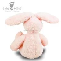 China Long Ears Soft Plush Bunny Rabbit Toys For Kids Souvenir Gift Custom Stuffed Pink Toy for sale