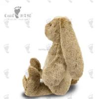 China ODM OEM Cute White Toe Bunny Soft Plush Toy Gift Cotton Stuffed Long Plush Rabbit Toy for sale
