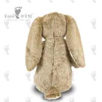 China ODM OEM Cute White Toe Bunny Soft Plush Toy Gift Cotton Stuffed Long Plush Rabbit Toy for sale