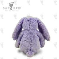 China ODM OEM PP Cotton Custom Stuffed Animal Rabbit Toy Light Red Long Girls Cute Doll Toy for sale
