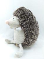China OEM ODM Soft Plush Toy Small Animal Warm Color Cute Hedgehog Christmas Gift Toy for sale