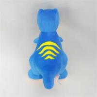 China ODM OEM Soft PP Cotton Stuffed Baby Funny Toy Plush Blue Dinosaur Animal Toy for sale
