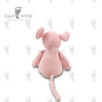 China ODM OEM Handmade Custom Mouse Toy Kids Birthday Gifts Soft Cute Stuffed Knitted Animal Toys for sale