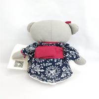 China Kids Playing Lovely Baby Teddy Bear Custom Design Stuffed Animal Toy Wearing Cloth Bear for sale