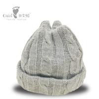 China ODM OEM Cheap Wholesale Custom Kids Beanie 0-1 Years Old Brown Deer Hats Baby Cute Autumn Winter Hats for sale