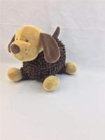 China OAINI 2023 OEM ODM Top-rated Quality Top-selling Stuffed Animal Chenille and PP Cotton Fillings Cute Brown Dog Toy for sale