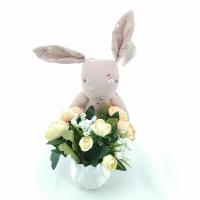 China Oaini Brand Huggable Stuffed Animal Toy Loveable Soft Eastern Bunny Toy for sale