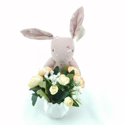 China Oaini Brand Huggable Stuffed Animal Toy Loveable Soft Eastern Bunny Toy for sale