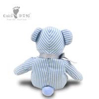China OAINI ODM OEM Custom Striped Teddy Bear Cotton Stuffed Bear Toys EN71 for sale