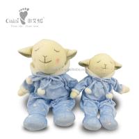 China ODM OEM New Design Soft Animal Toys Popular Stuffed Sleepy Sheep Dolls Factory Custom EN71 Standard Plush Lamb Toys for sale