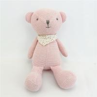 China Stuffed Customized Bear Toy Cute Pink Plush Teddy Bear Soft Toy for sale