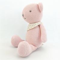 China Stuffed Customized Bear Toy Cute Pink Plush Teddy Bear Soft Toy for sale