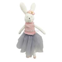 China ODM OEM Custom Stuffed Skirt Rabbit Toys Birthday Gifts Beautiful Soft Animal Toys Cute for sale