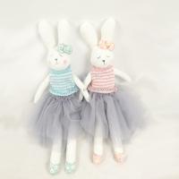 China ODM OEM Custom Stuffed Skirt Rabbit Toys Birthday Gifts Beautiful Soft Animal Toys Cute for sale