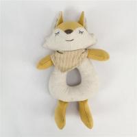 China PP Cotton Fillings Stuffed Animal Rattle Toy Custom Size for sale